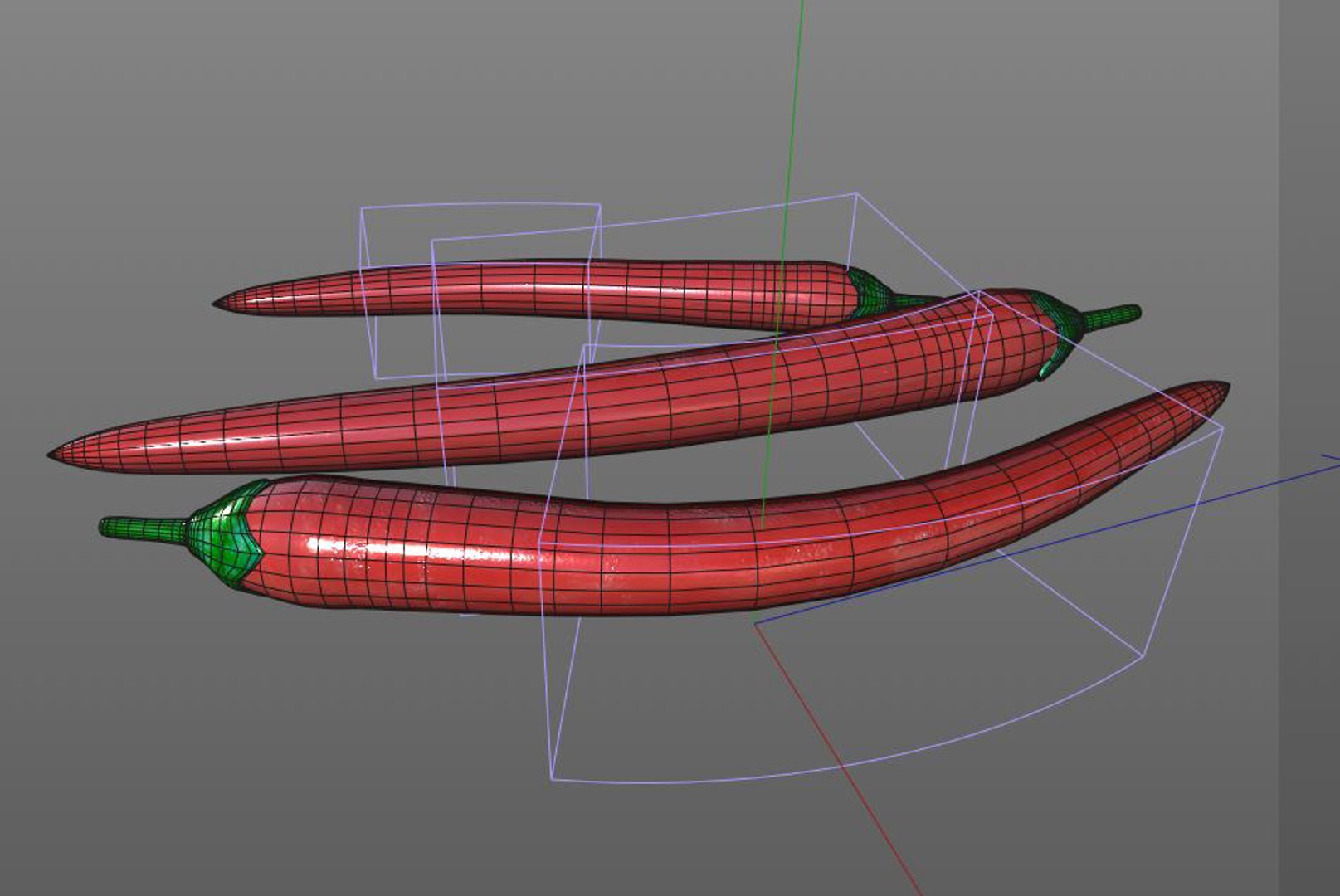 Chili 3D Model - TurboSquid 1544481