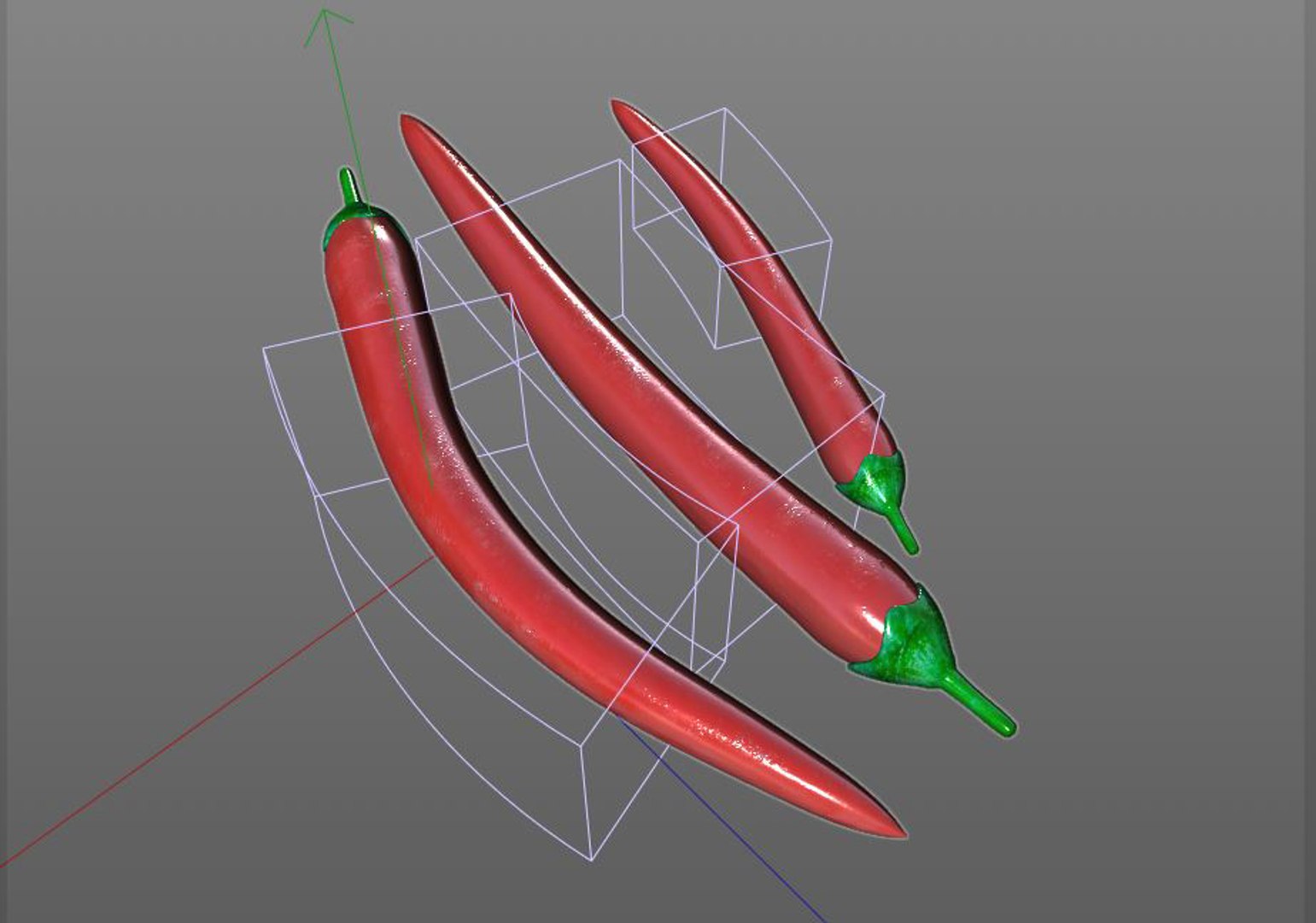 Chili 3D Model - TurboSquid 1544481