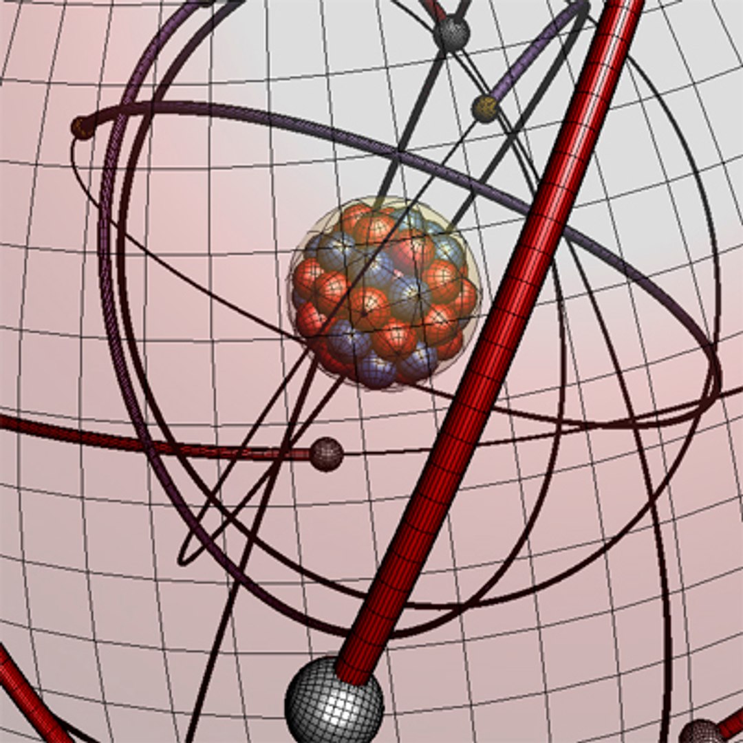 Atom 3d Model