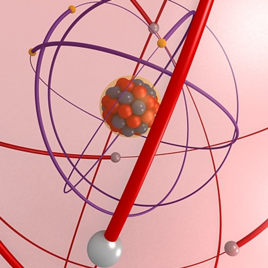 Atom 3d Model