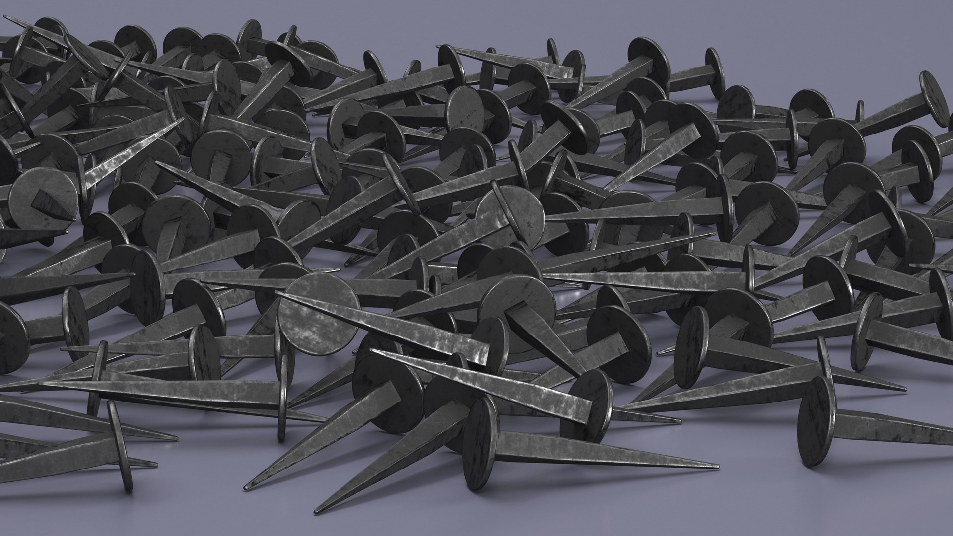 3D Model Tack Nails - TurboSquid 2059715