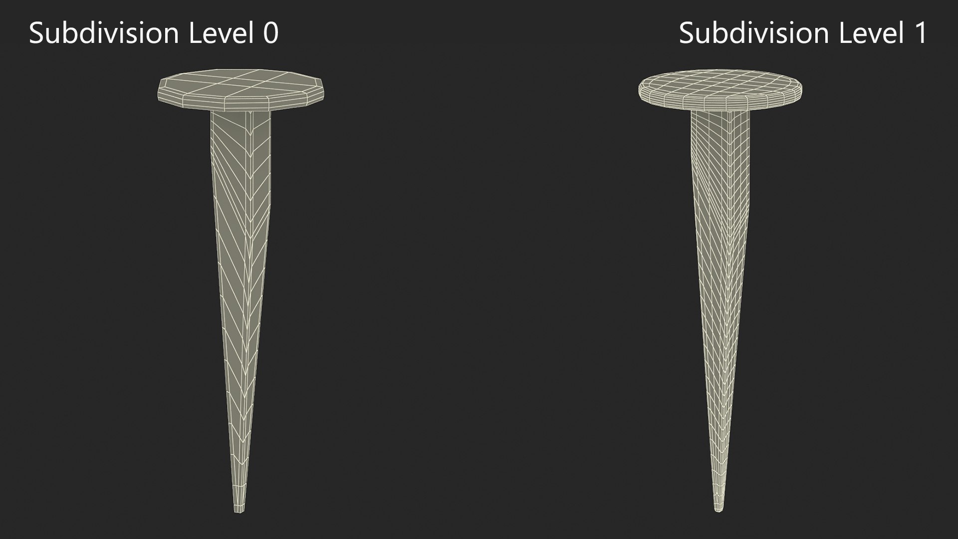 3D Model Tack Nails - TurboSquid 2059715