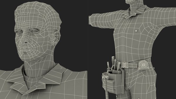 Locksmith rigged 3D model - TurboSquid 1575783