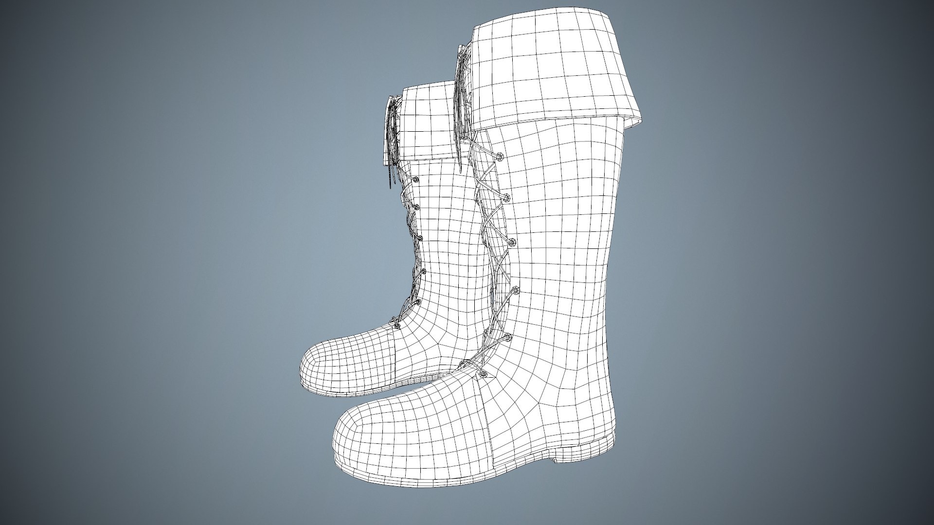 3D black medieval boots model - TurboSquid 1624733