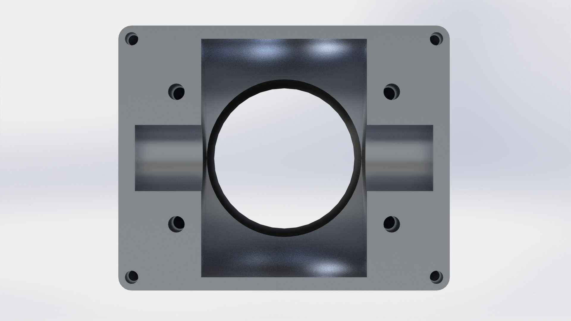 3D Model Cylinder Block Single Engine Solidworks - TurboSquid 1222394