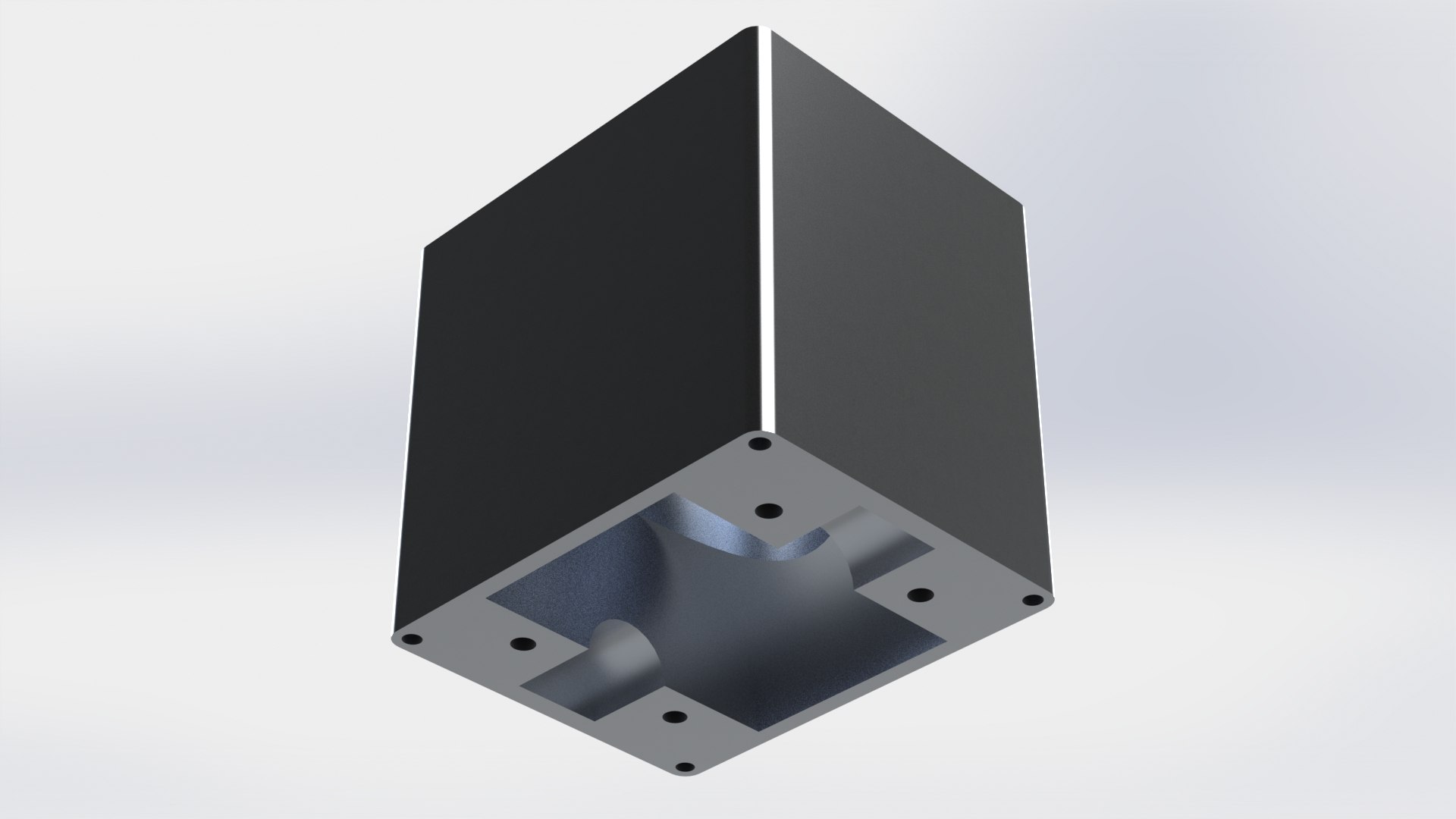 3D Model Cylinder Block Single Engine Solidworks - TurboSquid 1222394