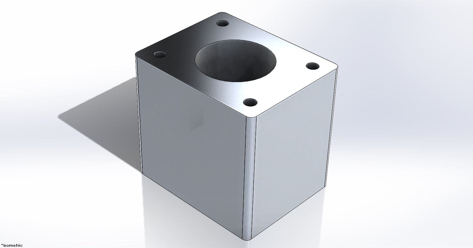 3D Model Cylinder Block Single Engine Solidworks - TurboSquid 1222394