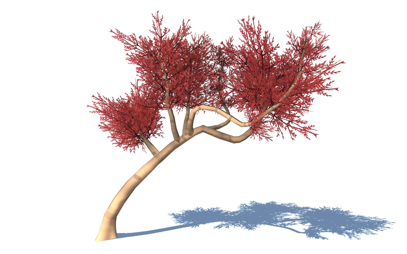 3D stylized colorful trees - TurboSquid 1513607