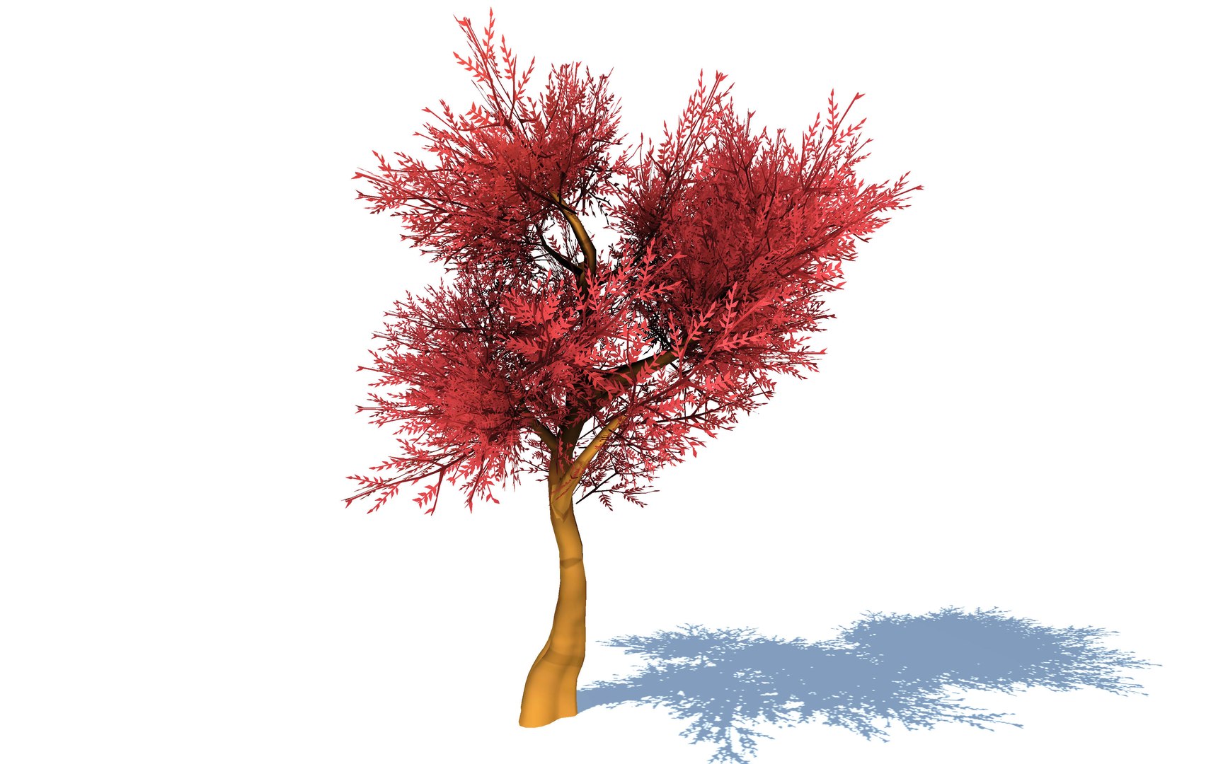 3D stylized colorful trees - TurboSquid 1513607