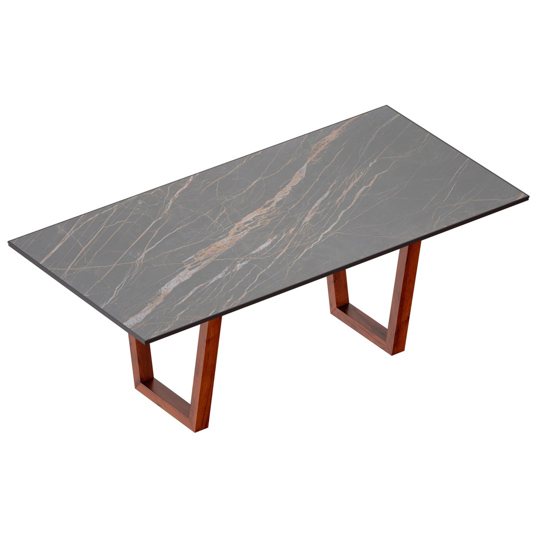 Giada 79 Black Porcelain Table 3D Model - TurboSquid 1736816