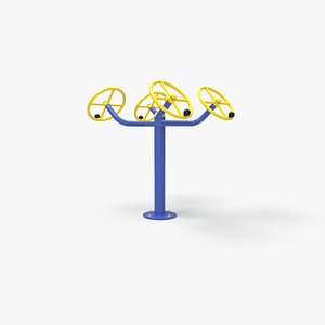 Outdoor Gym 3D Model - TurboSquid 2036118