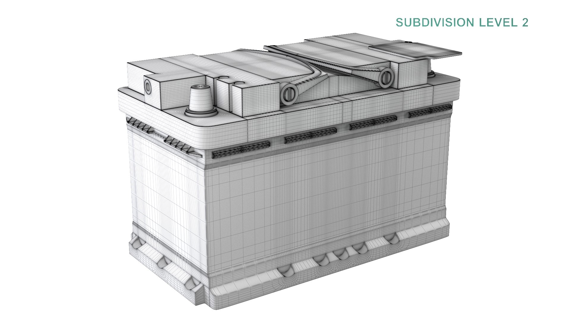 3D Car Battery - TurboSquid 1780363