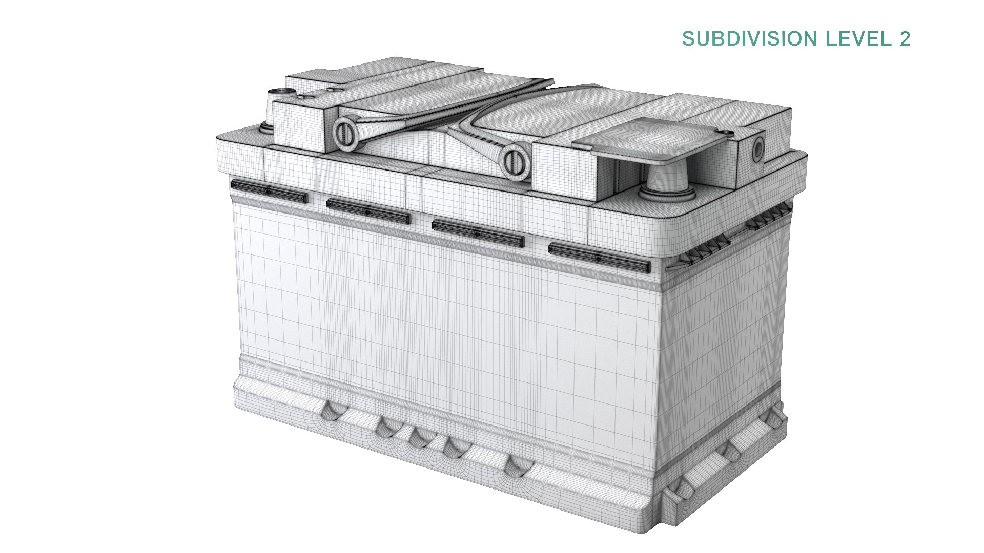 3D Car Battery - TurboSquid 1780363