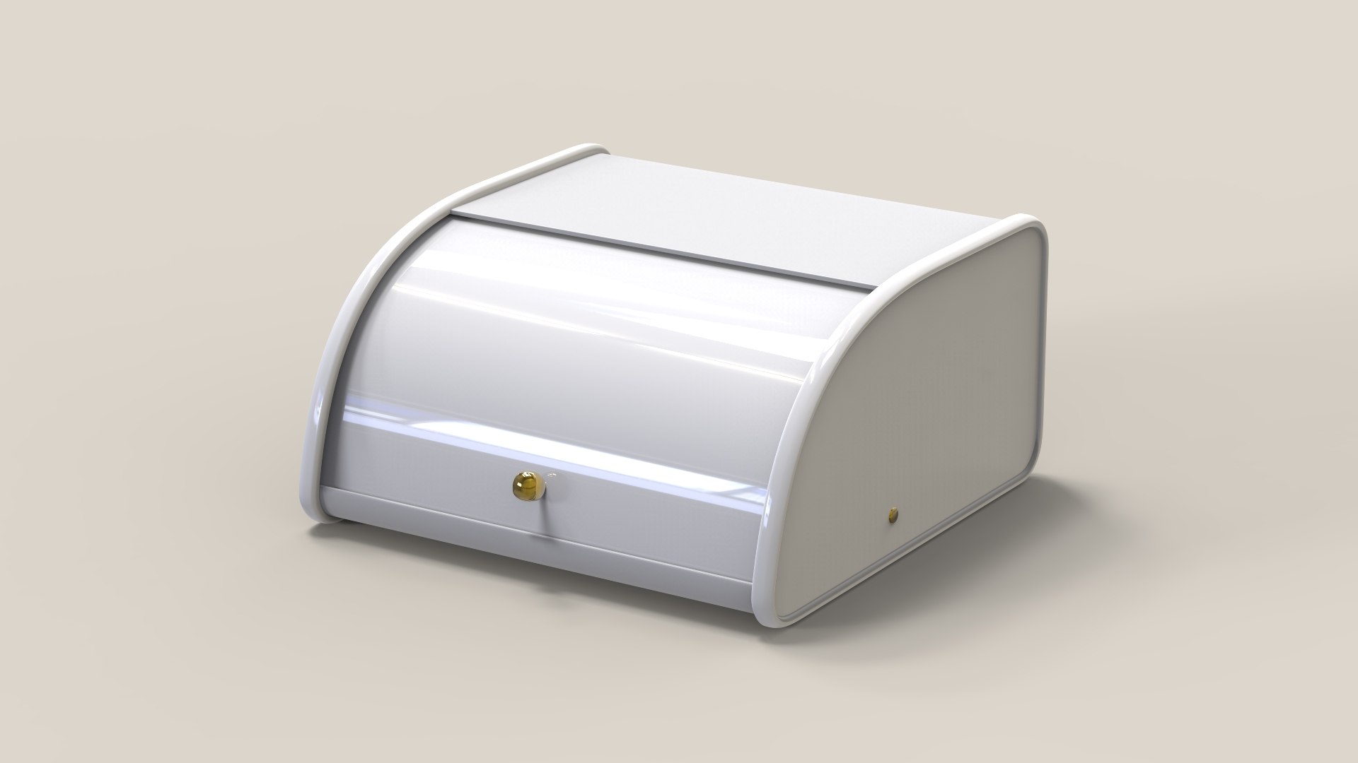 3D Bread Box Model - TurboSquid 1974236