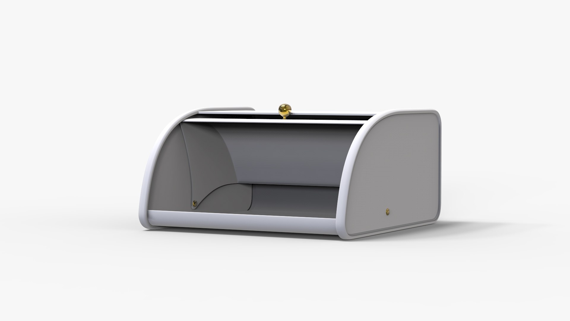 3D Bread Box Model - TurboSquid 1974236