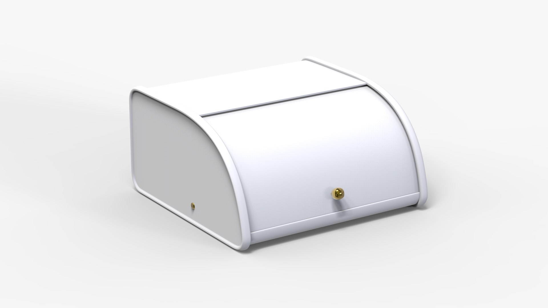 3D Bread Box Model - TurboSquid 1974236