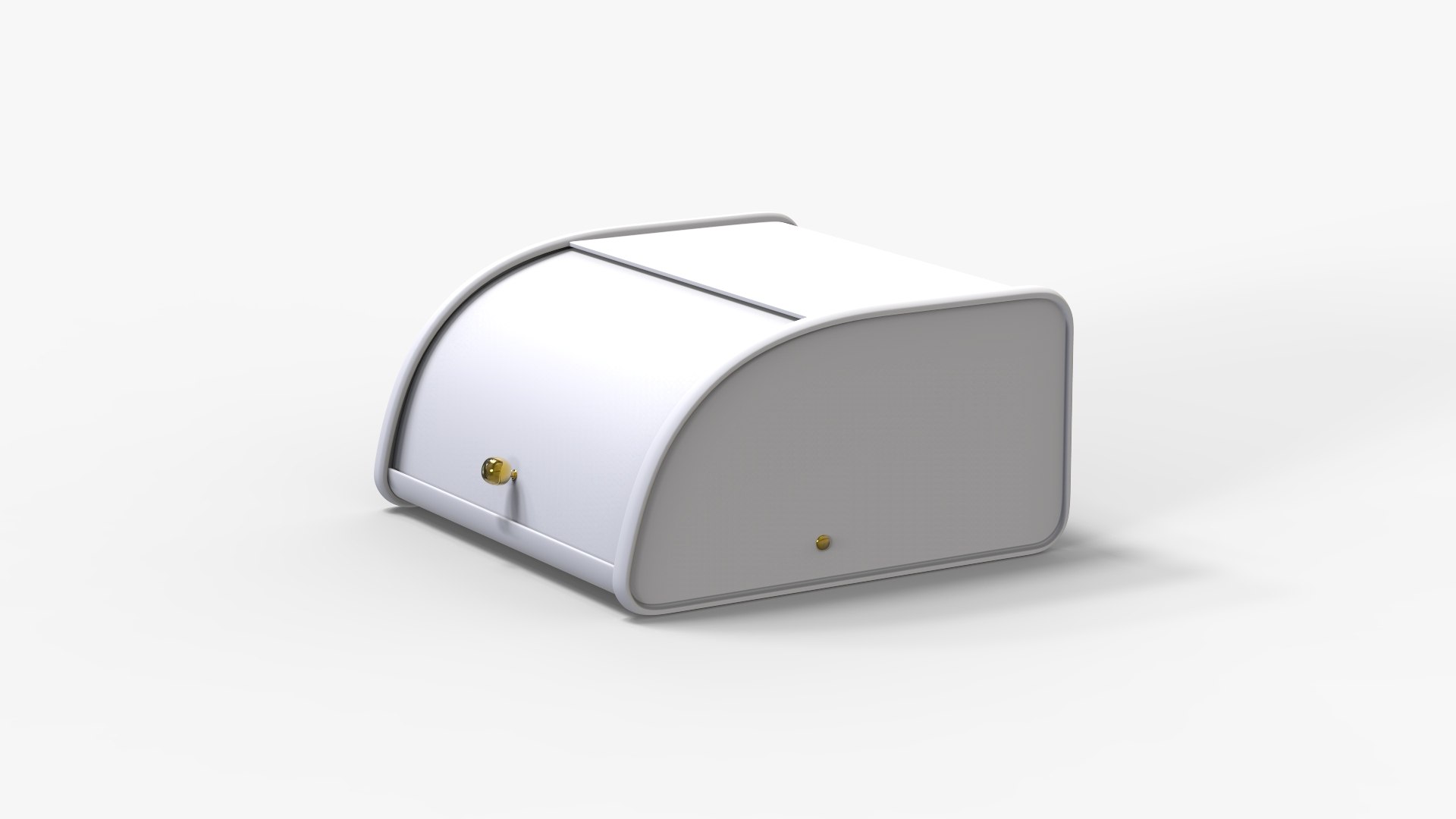 3D Bread Box Model - TurboSquid 1974236