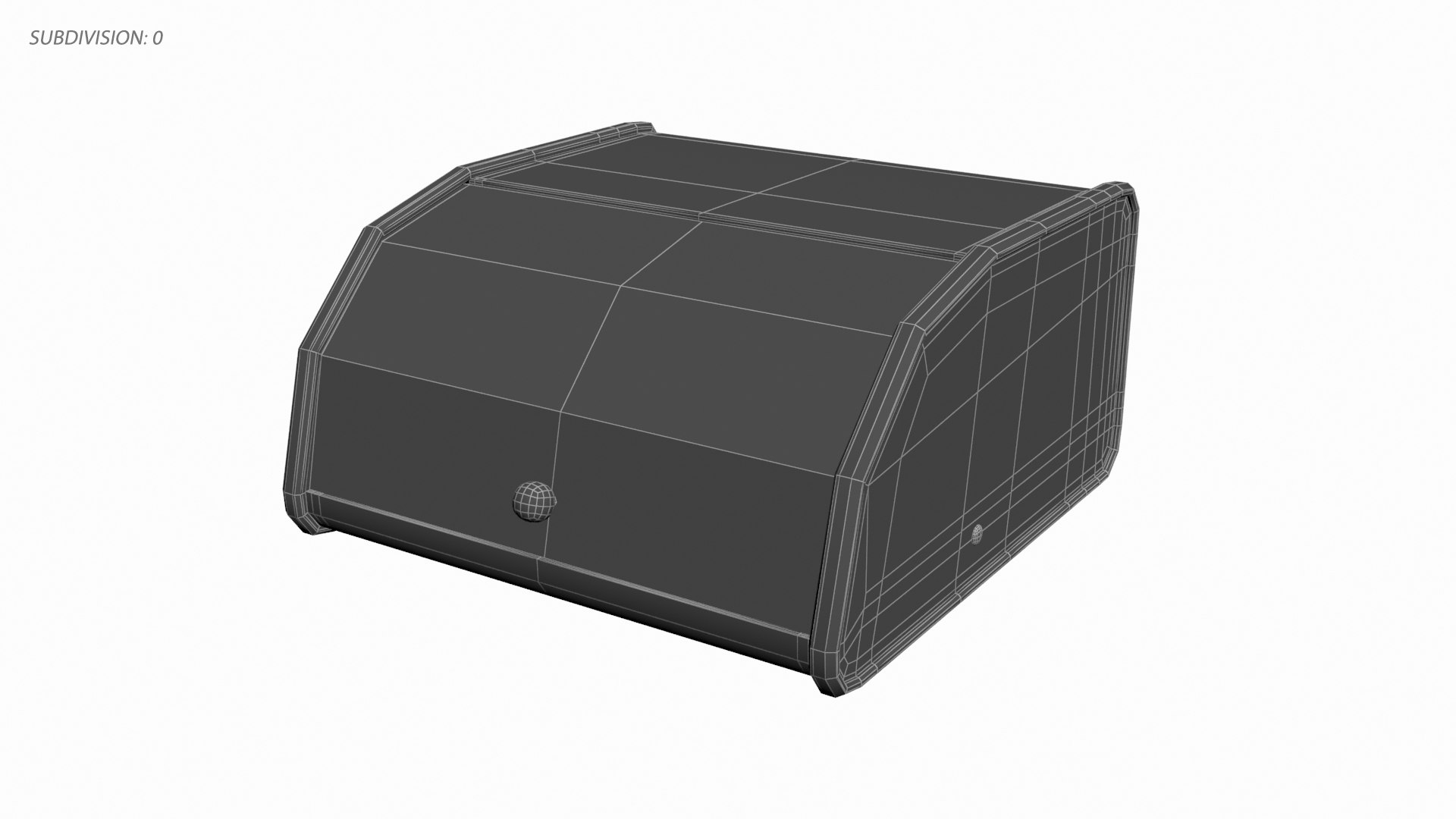 3D Bread Box Model - TurboSquid 1974236