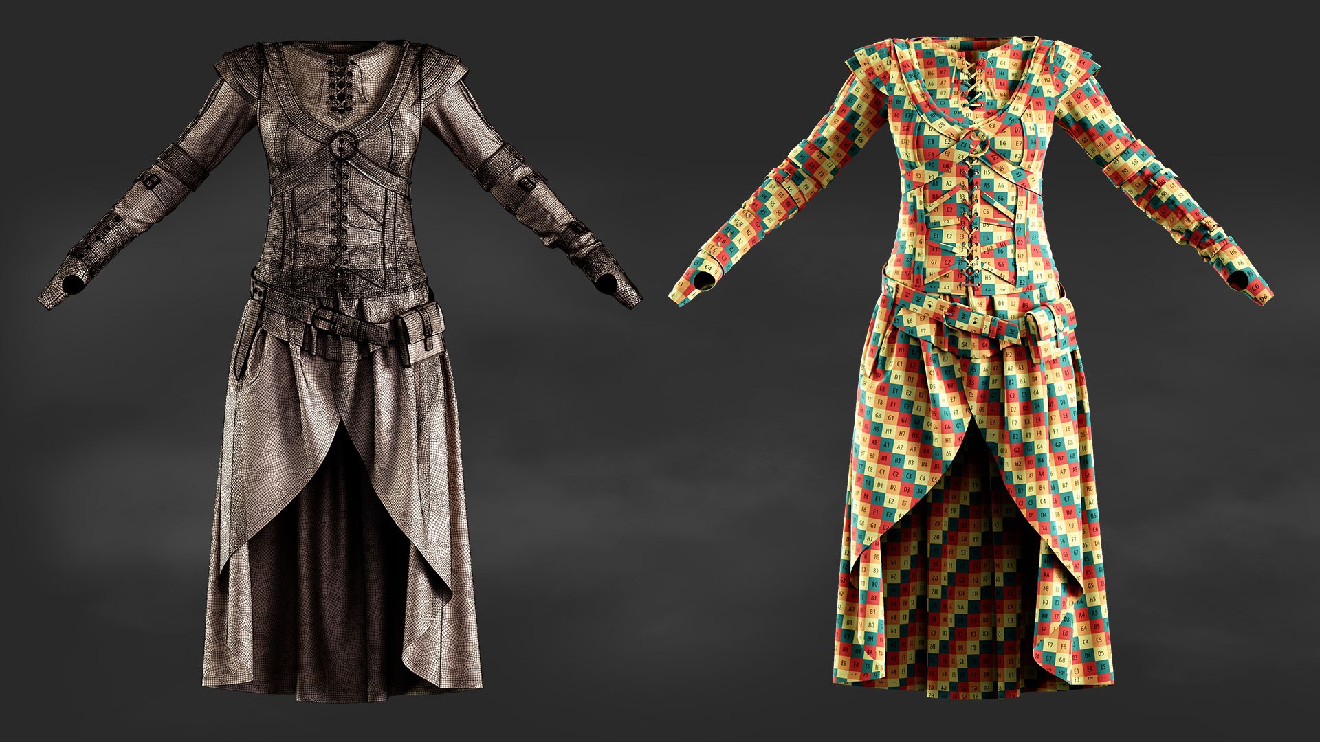Medieval Outfit 3D Model - TurboSquid 2271388