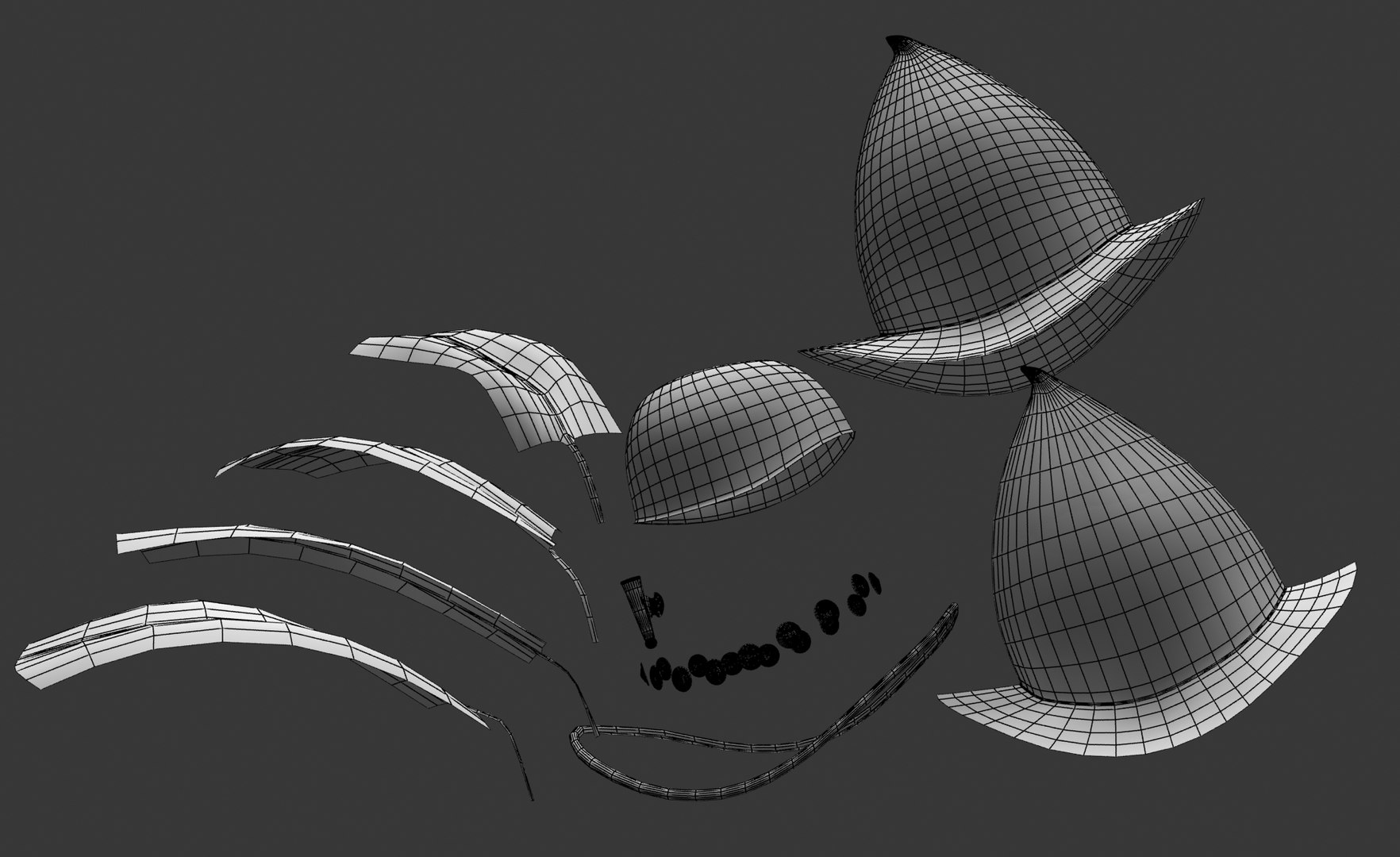 3D Model Italian Morion Orange Feather - TurboSquid 1522332