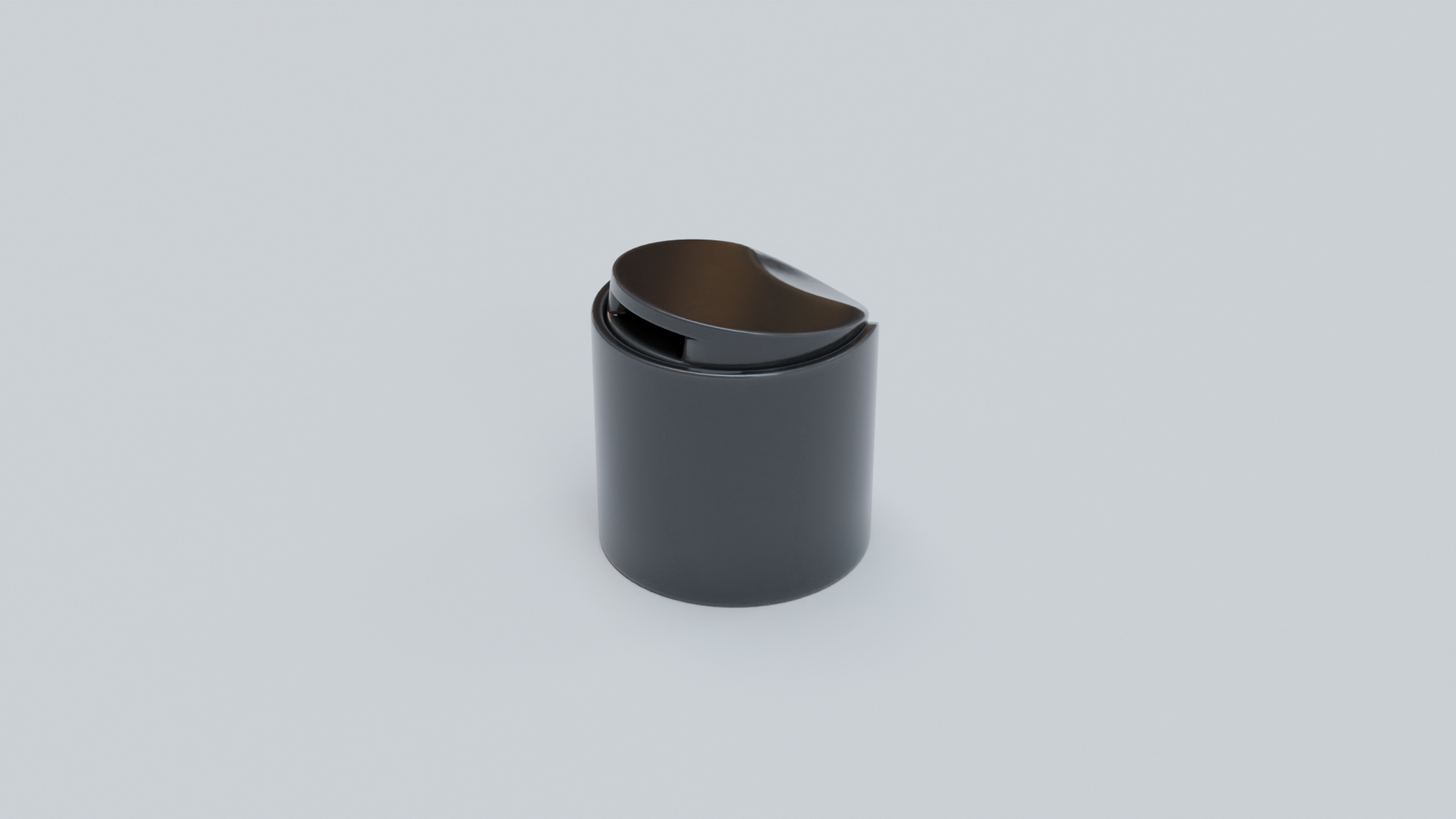 3D Black Disk Top Cap Model - TurboSquid 2133086