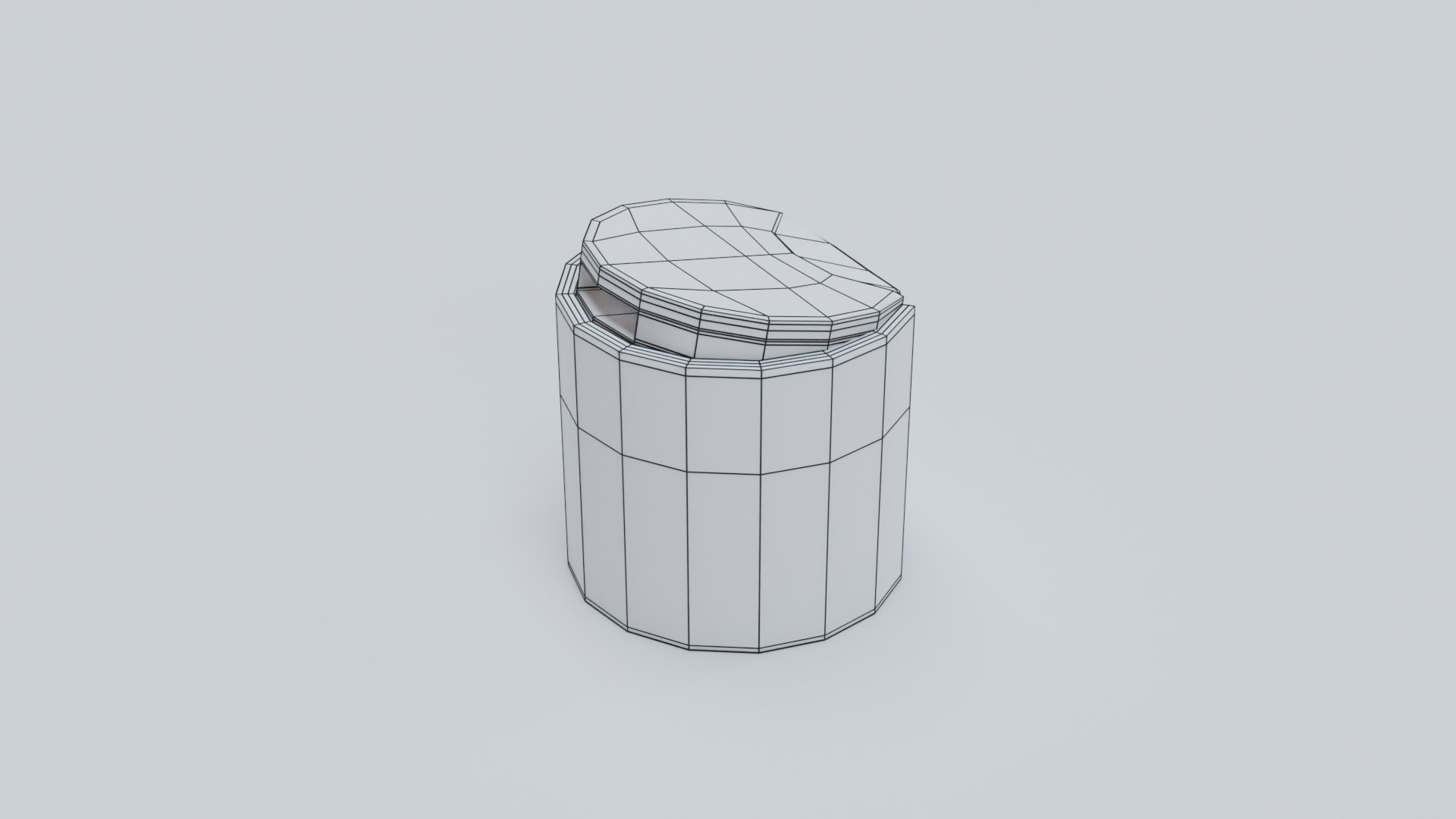 3D Black Disk Top Cap Model - TurboSquid 2133086