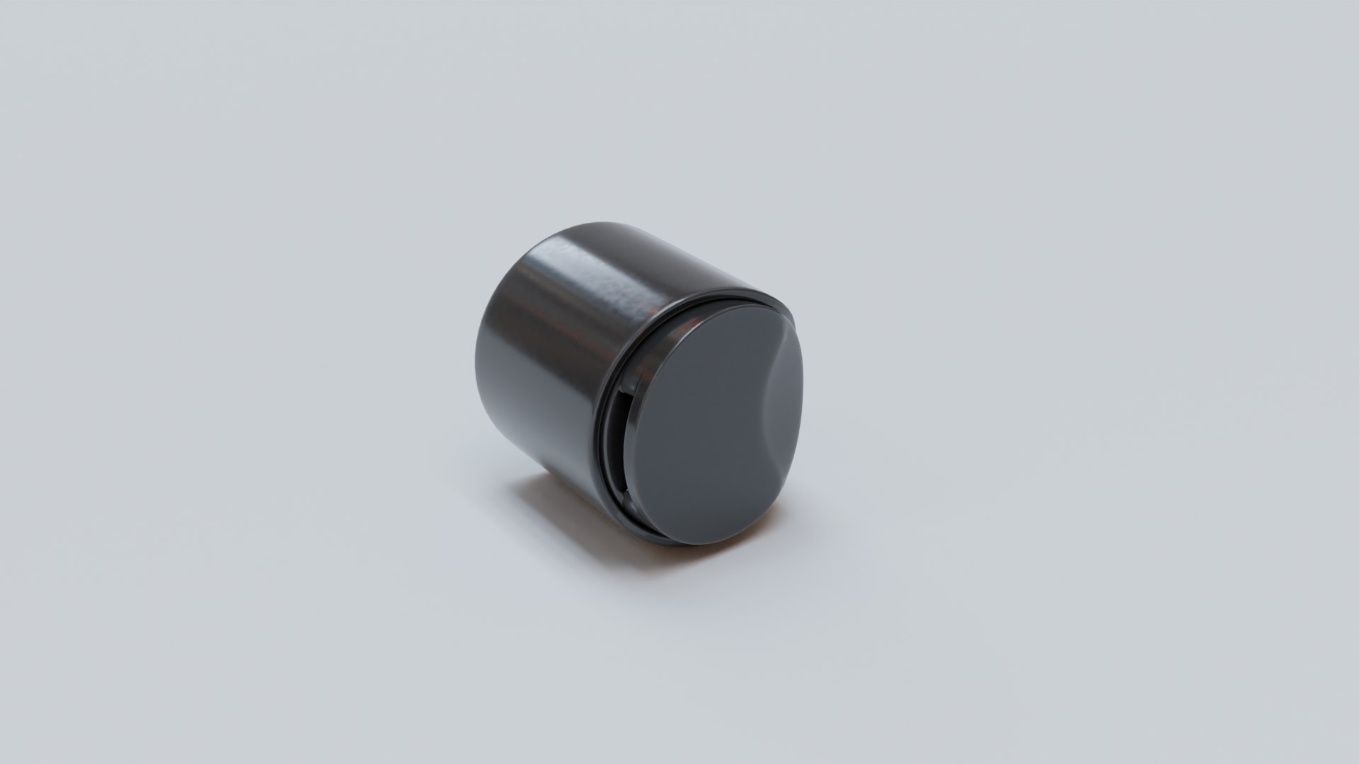 3D Black Disk Top Cap Model - TurboSquid 2133086