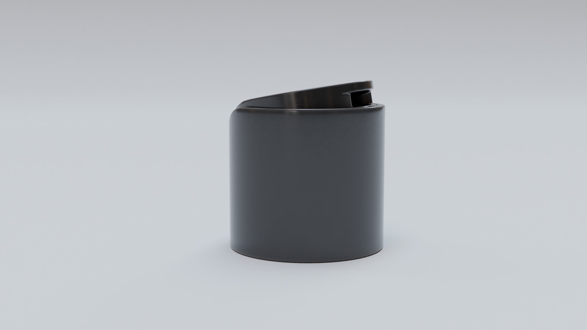 3D Black Disk Top Cap Model - TurboSquid 2133086