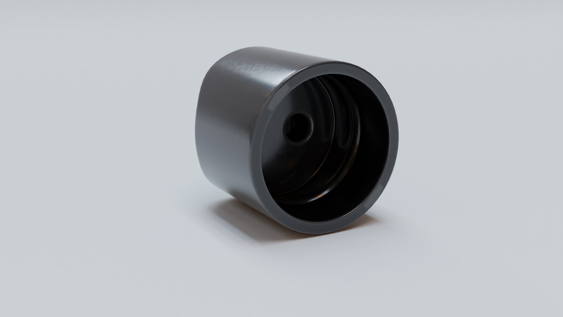 3D Black Disk Top Cap Model - TurboSquid 2133086