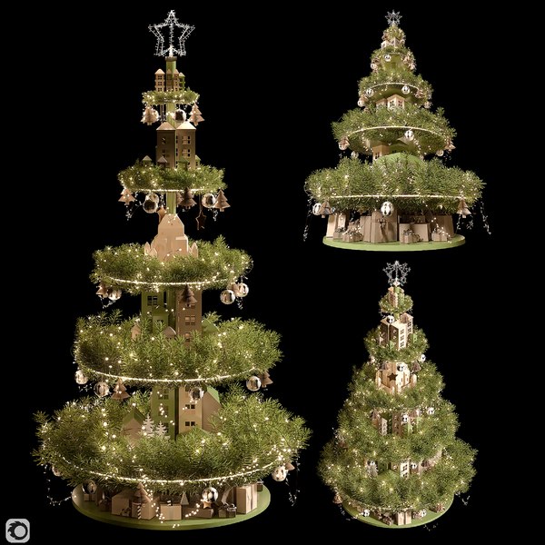 3D model Christmas tree decor - TurboSquid 2003745