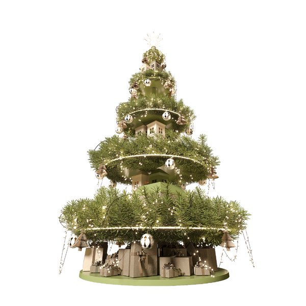 3D model Christmas tree decor - TurboSquid 2003745