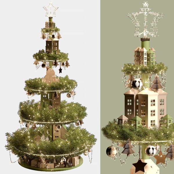 3D model Christmas tree decor - TurboSquid 2003745