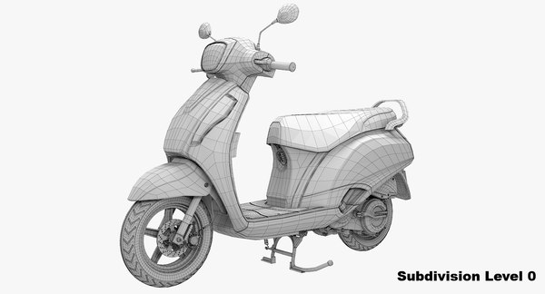 Scooter 04 3D model - TurboSquid 1205387