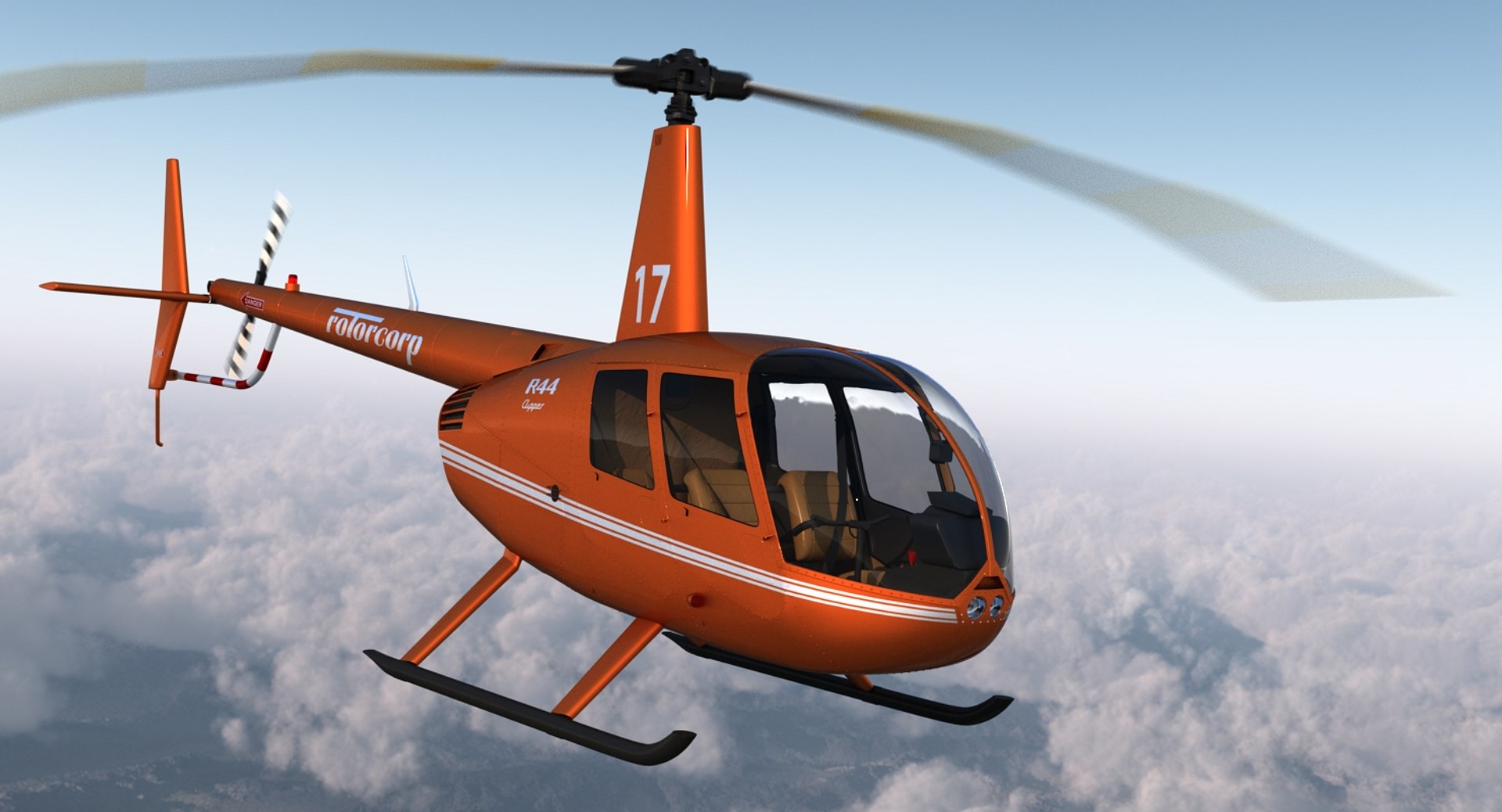 Robinson R44 3D Model - TurboSquid 1204715