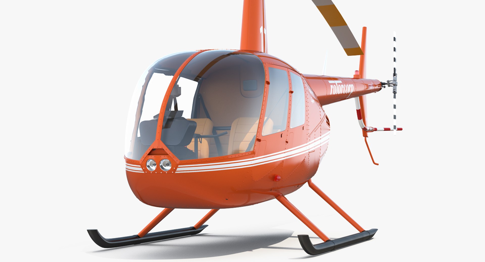Robinson R44 3D Model - TurboSquid 1204715