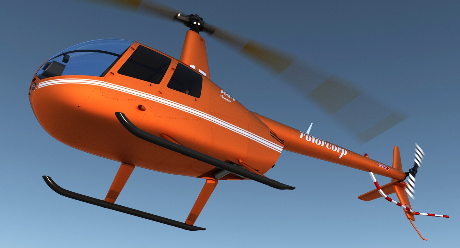 Robinson R44 3D Model - TurboSquid 1204715