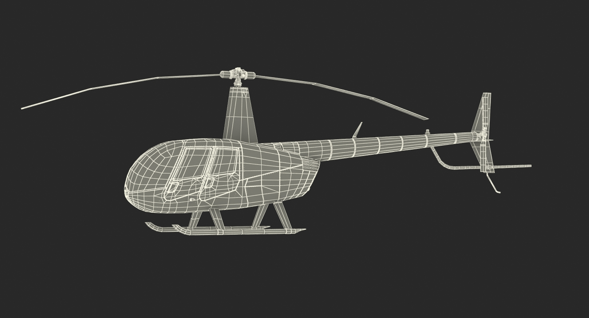 Robinson R44 3D Model - TurboSquid 1204715