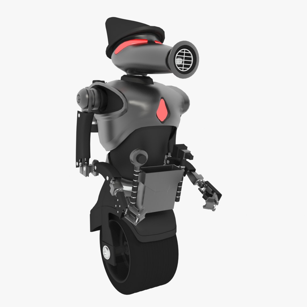 Robot Character 3d Max