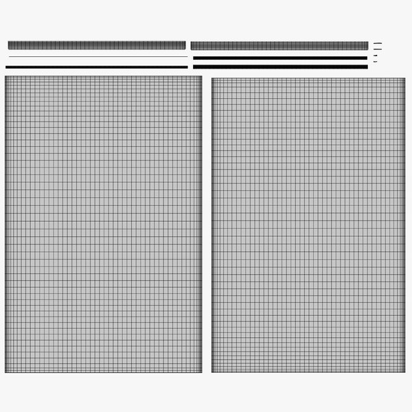 3D Chips package template 1 model - TurboSquid 1868686