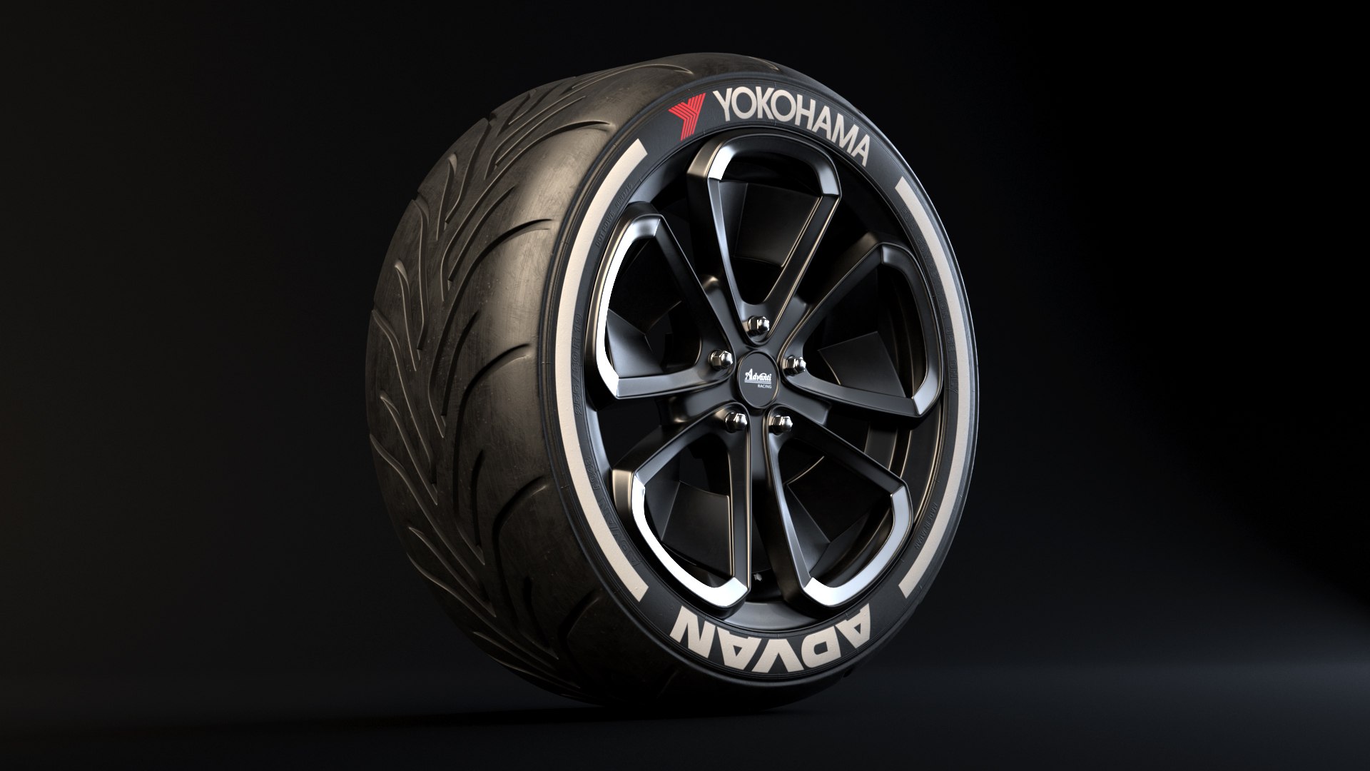 3D Yokohama Advan And Advanti - TurboSquid 1838225