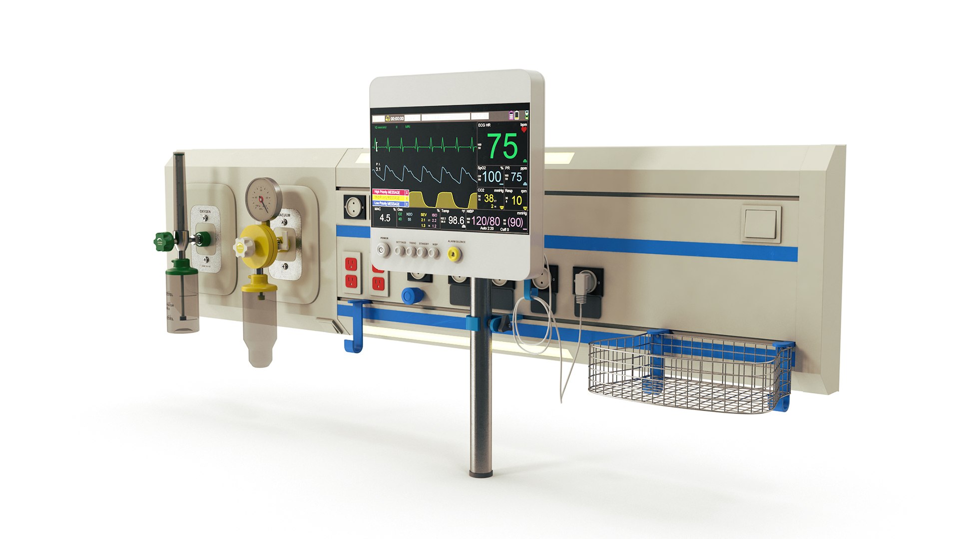 3D model equipment icu - TurboSquid 1668274