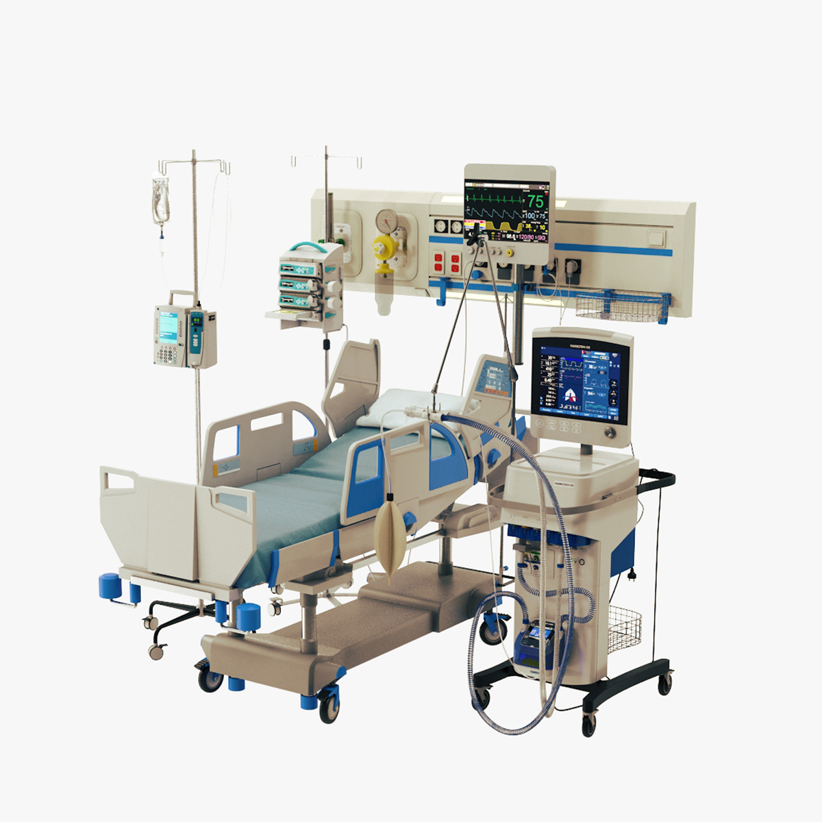 3D model equipment icu - TurboSquid 1668274