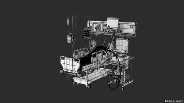 3D model equipment icu - TurboSquid 1668274