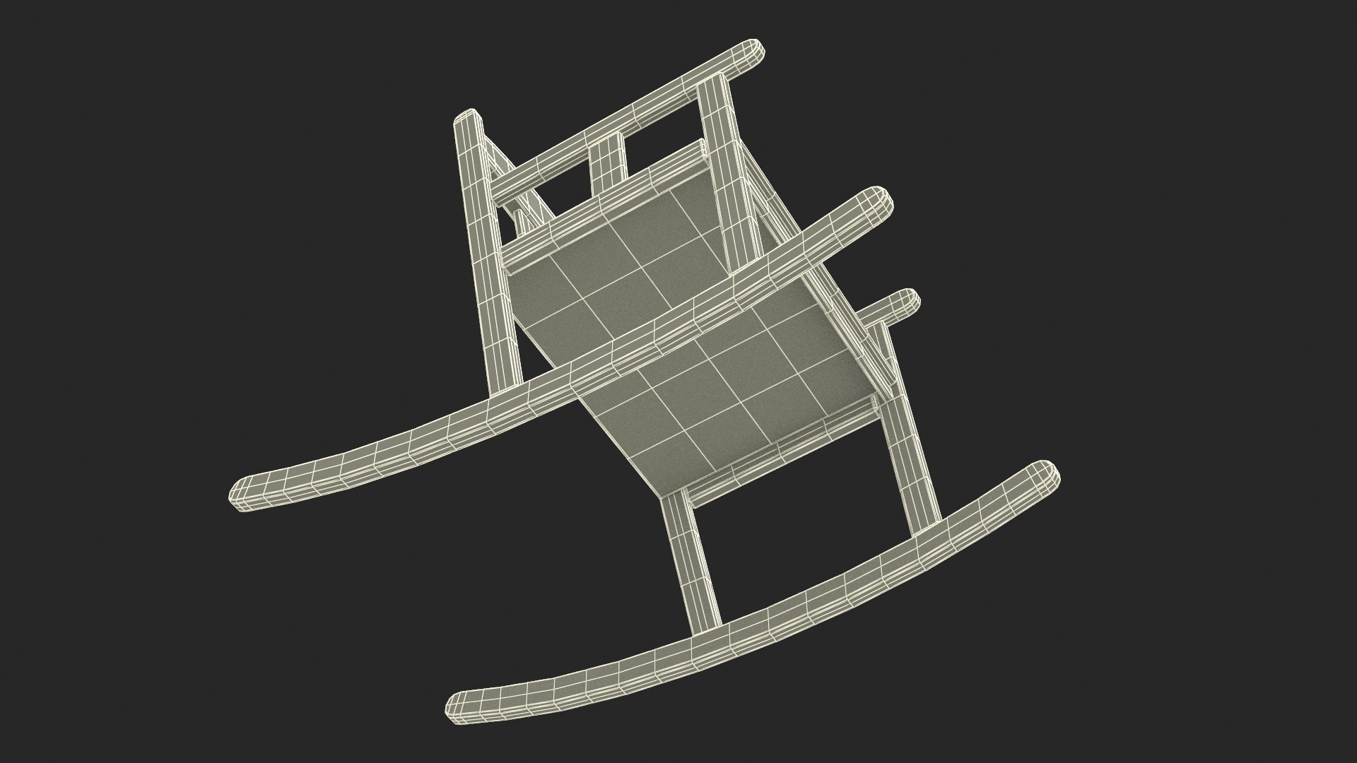 Rocking Chair For Children Room IKEA SUNDVIK White 3D - TurboSquid 2136754