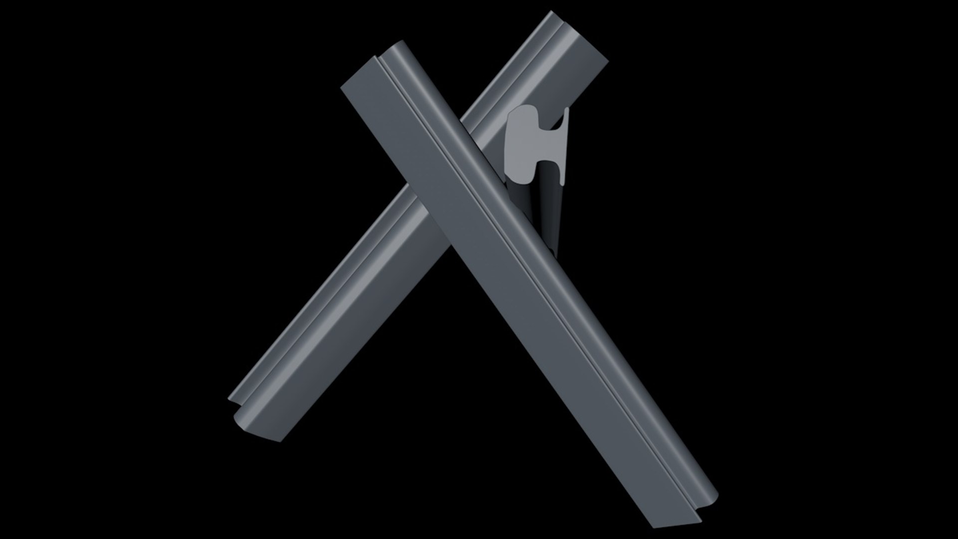 Berlin Wall Trap Elements 3d Model