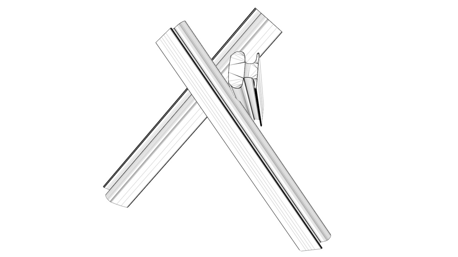 Berlin Wall Trap Elements 3d Model