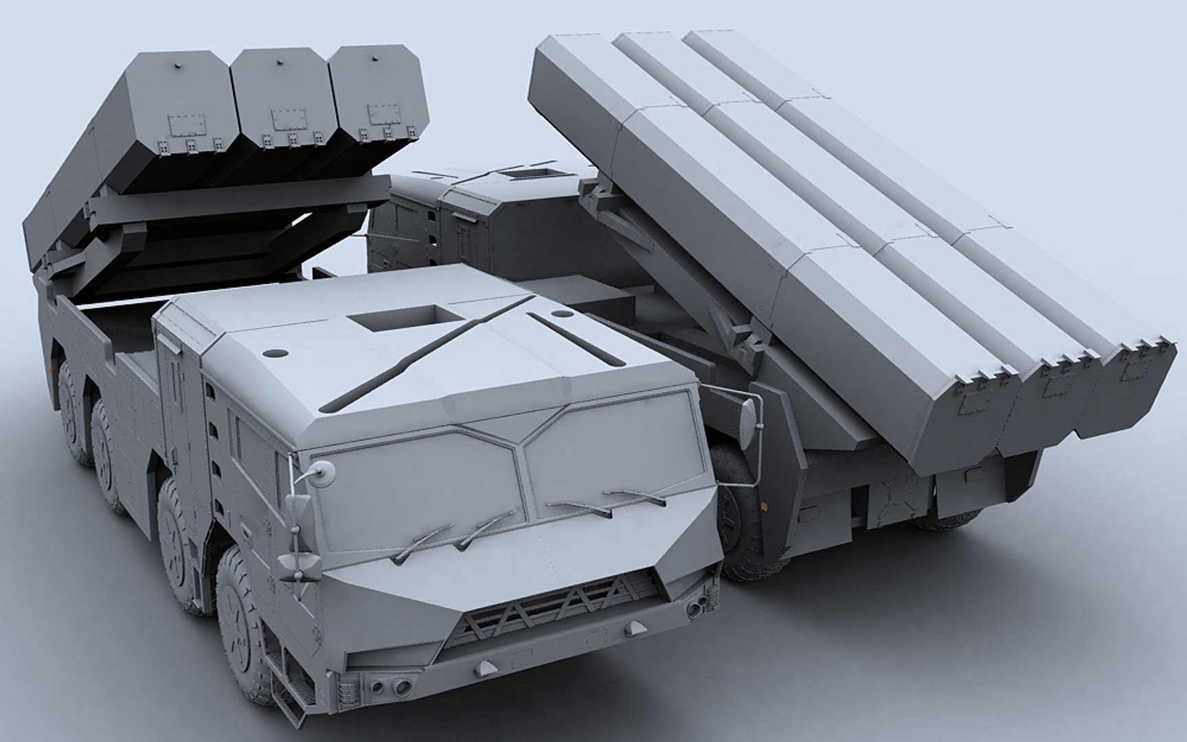 3d Model Dongfeng -10a Df10a Cruise Missile