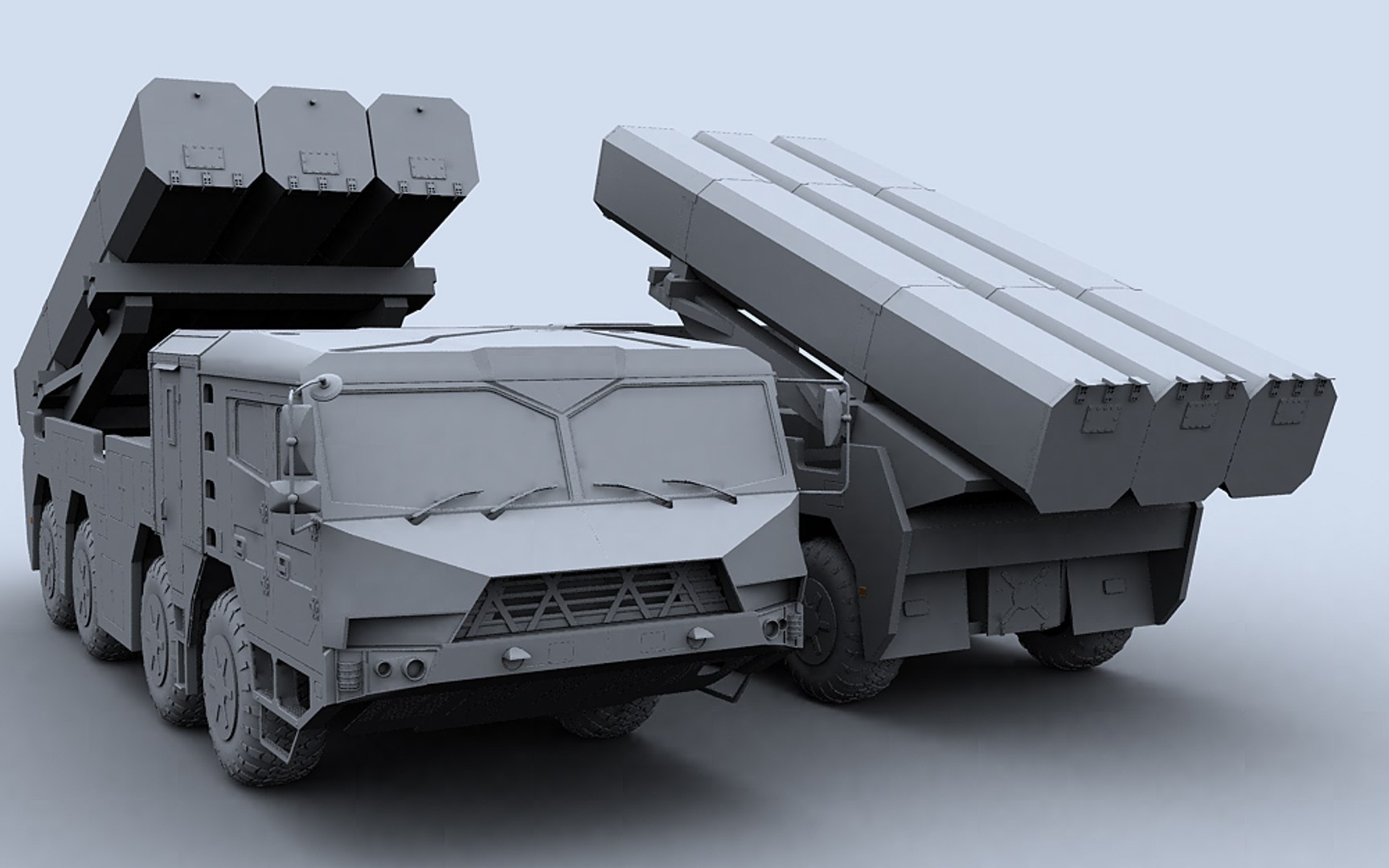 3d Model Dongfeng -10a Df10a Cruise Missile