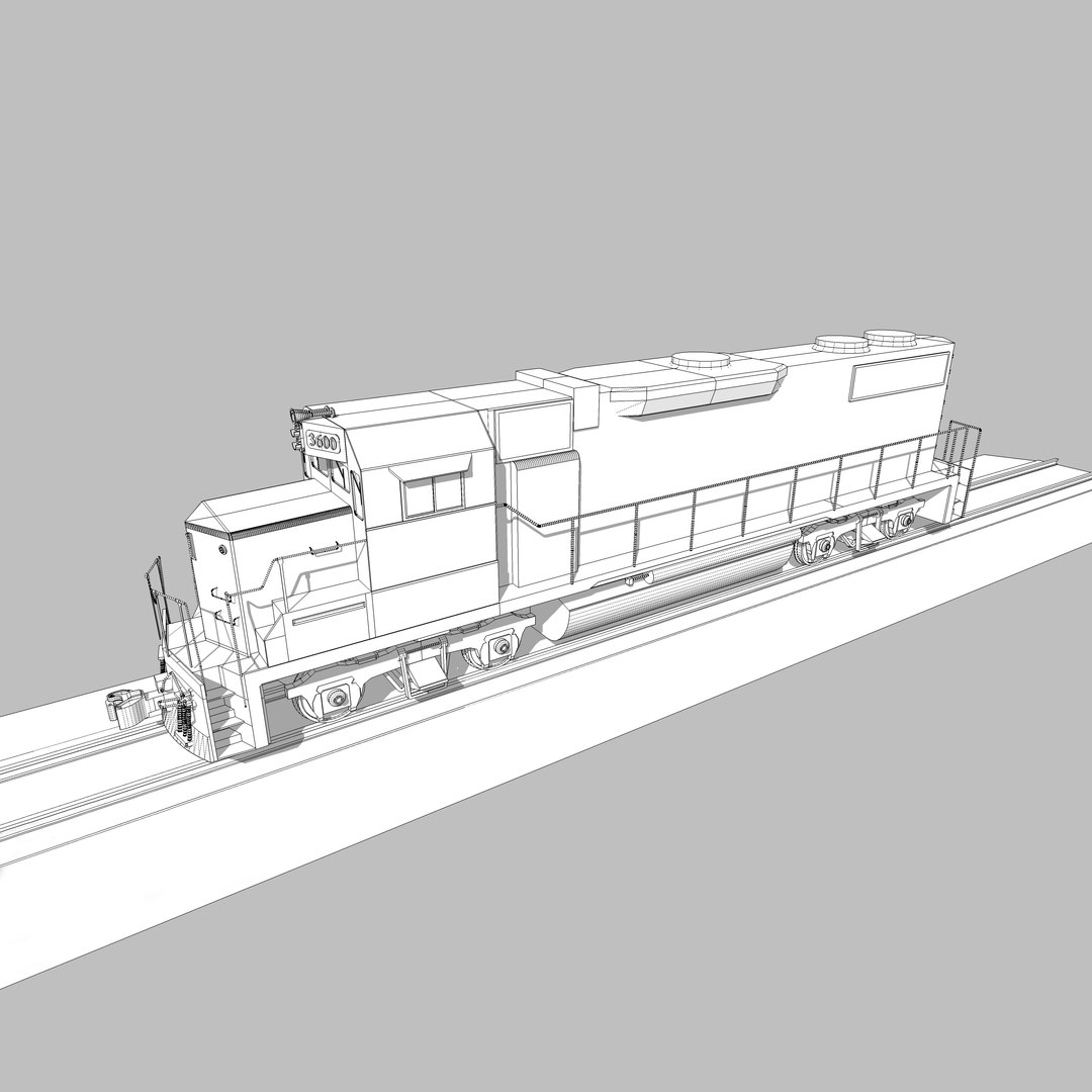 cinema4d train engine