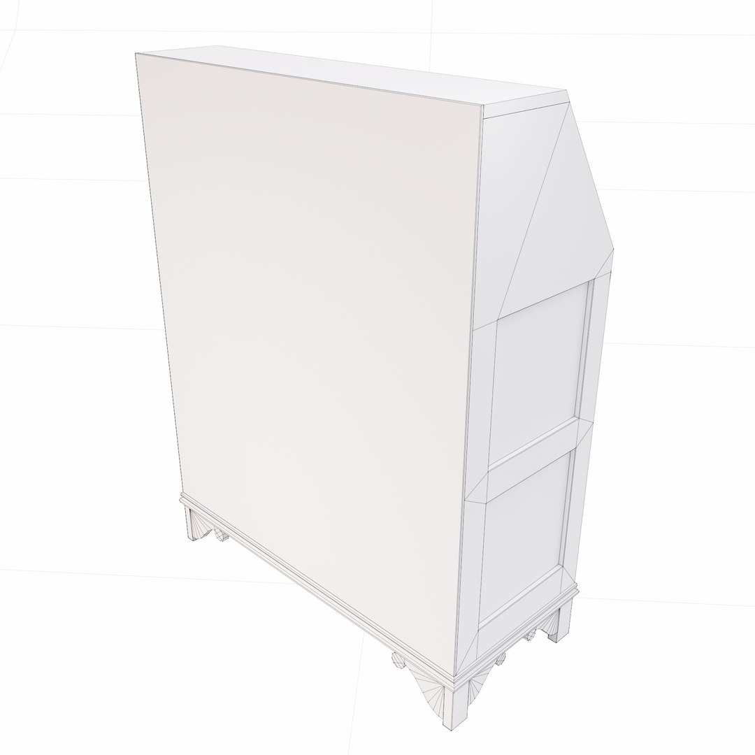 3D Classic Drawers Storage 3d Model Model - TurboSquid 2413097